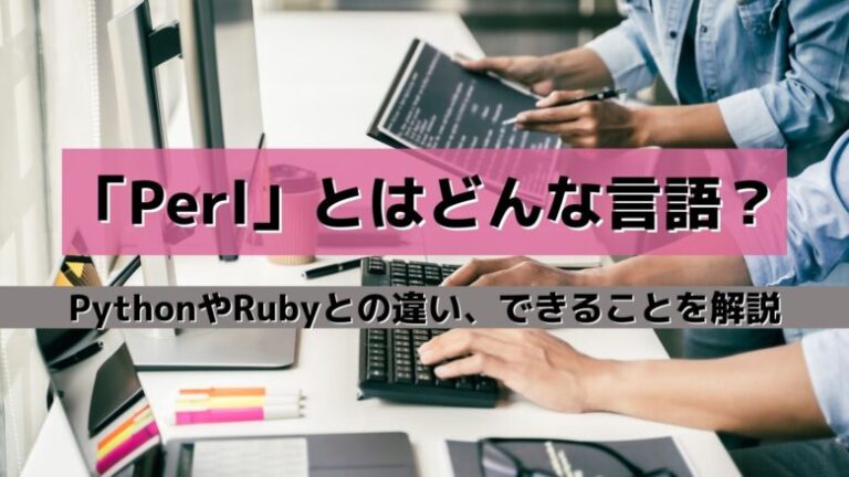 「Perl」とはどんな言語？PythonやRubyとの違い、できることを解説 | ノーコード・ローコードに特化したシステム開発・導入支援サービス