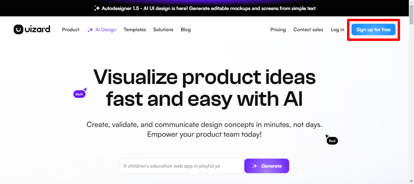 UI画面生成AI「uizard」の使い方とは？特徴や料金、事例について紹介 | ノーコード・ローコードに特化したシステム開発・導入支援サービス