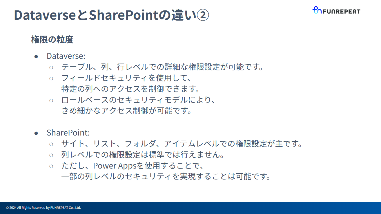 SharePointとDataverseの違いとは？メリットデメリットを徹底解説 | ノーコード・ローコードに特化したシステム開発・導入支援サービス